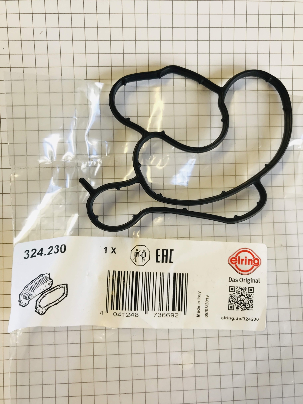 ELRING Oil Filter Housing Gasket For BMW Engines 1 3 5 X1 X3 Z4 BMW ...